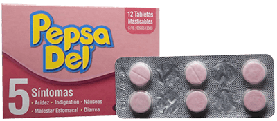 Pepsadel (masticable) | Representaciones Diskam