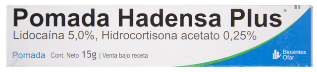 Pomada hadensa plus | Representaciones Diskam